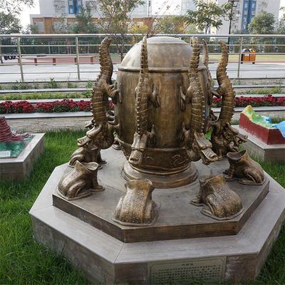 地震仪浑天仪户外摆件学校地理园历史教学仪器博物馆景观雕塑