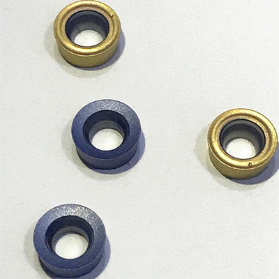 数控刀片圆弧R3 R2.5 R3.5黑色RCMT0602MO加工钢件不锈钢耐磨圆刀