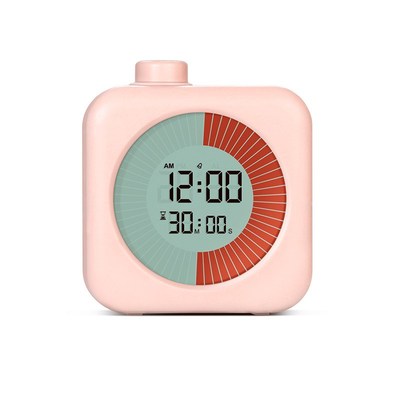 简约款走时静音可视化计时器学生记时专用带时钟闹钟功能多功能