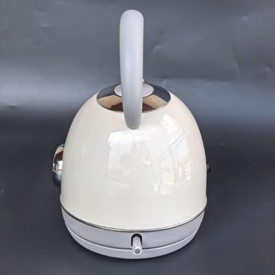 规现代欧轻水无品牌/奢式烤漆带温度显欧示热壶电热水壶