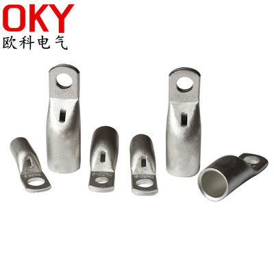 断路器用窄头TM接线端子TM25-6铜鼻子窥口管压小头铜线耳TM70-6