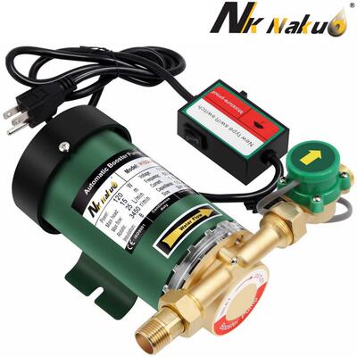 BQO跨境全动家用自增压泵115230V器太阳V能热水管道自来水加压循