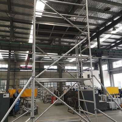 scaffold scaffolding铝合金脚手架生产厂家出口Ali Amazon脚手架