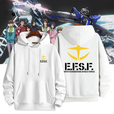 机动战士高达EFF地球联邦军阿纳海姆公司周边卫衣男女秋冬上衣服