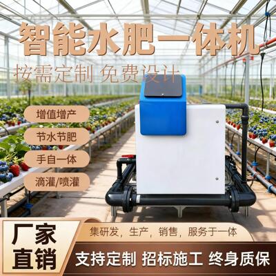主路式水一体机蓝莓草莓灌溉施调酸机ecph调节施机精准调酸