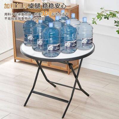 折叠四方桌出房用餐桌简约现代可圆折叠桌子便携户小外桌al168小