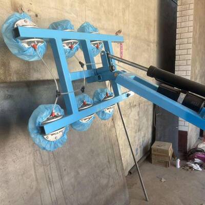 吸1000KG大玻璃盘34540车门窗幕墙车间手推搬车运吸电动安装玻璃