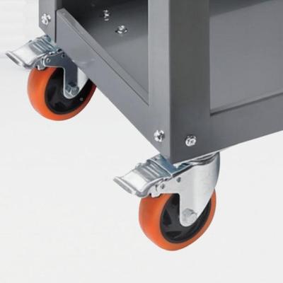 汽修具车功能HLF移动工作物流手推车静音轮台工板车塑料搬运小多