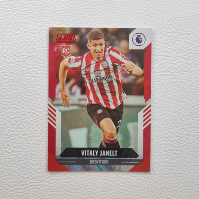 Panini SCORE 布伦特福德 雅内尔特 新秀RC 红熔岩 折射