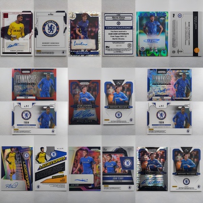 TOPPS PANINI 切尔西 詹姆斯 巴拉克 托辛 签名球衣 球星卡礼物