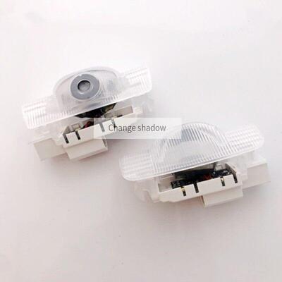 适用08-26款埃尔法车门迎宾灯投影灯Alphard 20 30 40系LED氛围灯