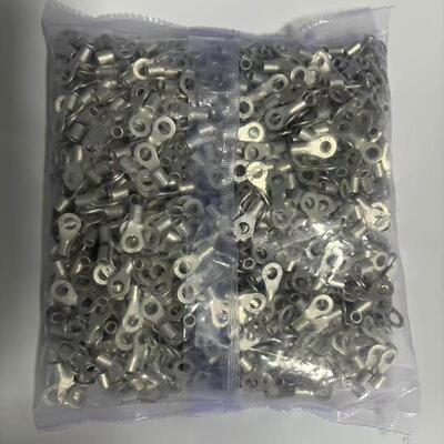 RNB1.25/2/3.5/5.5-3/4/5/6/8国标A级加厚紫铜焊接圆形冷压裸端子