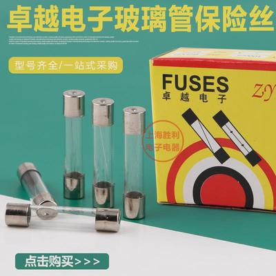 6*30mm玻璃管保险丝保险管F1A2A3A 5A 6A 8A 10A 20A 30A熔断丝器