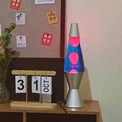 岩浆浮游灯火山熔岩灯lava lamp床头台灯桌面氛围小夜灯水母蜡灯