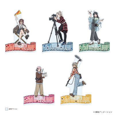 哭泣少女乐队拍电影联动立牌周边