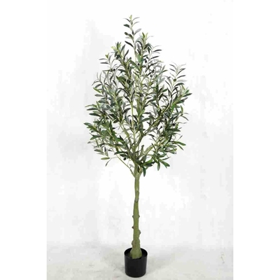 仿真橄榄树高端家居高级装饰落地大型塑料绿植简约风仿真树可拆装
