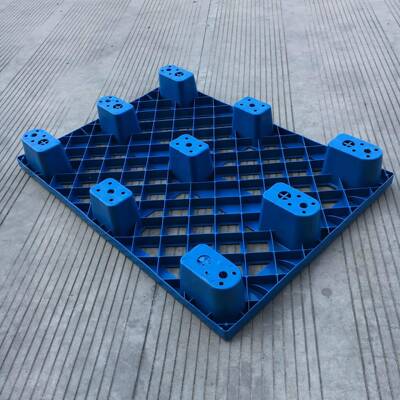 网格九脚塑料托盘*家1108直销1塑100800加厚胶卡板垫板厂叉车托盘