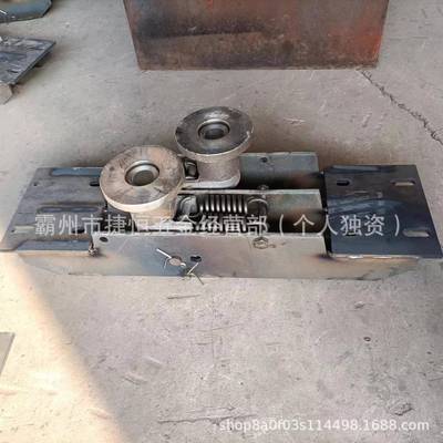 绞无绳车配件极压绳组轮托绳轮矿用弯道护轨装VBK置轮组