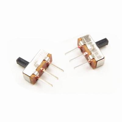 SS12D00G5 拨动开关 SS12D00G5 柄长5mm 3脚2档 1P2T 手动开关