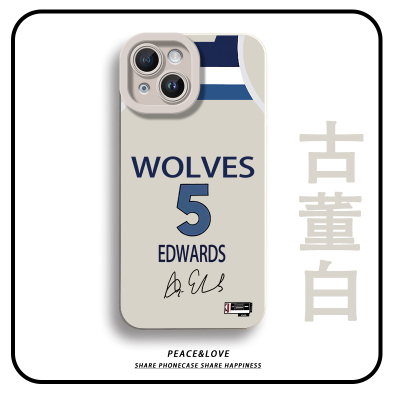 5号爱德华兹苹果15适用14ProMax高级感华为Mate80个性iPhone16e手机壳软17瞳眼红米TURBO5创意OPPOFindx8个性