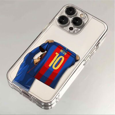 iPhone15p小众华为MATE80苹果13透明软OPPORENO16适用14PLUS手机壳创意17ProMax梅西球服10号个性VIVOY600PRO