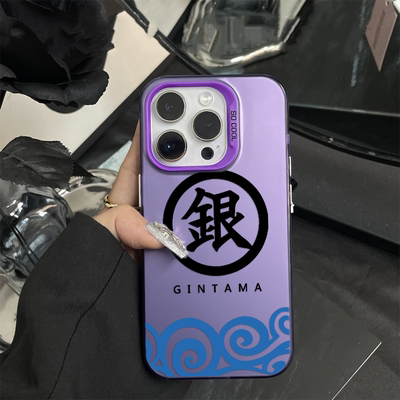 小米15Ultra创意银魂苹果14plus彩银iPhone13适用VIVOIQOO12高级感16ProMax手机壳硬红米k70Ultra新款iQOOz9x