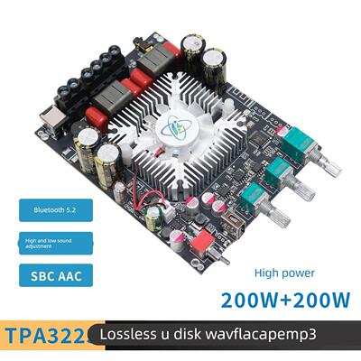 TPA3223 数字音频大功率200w保真D类 家用喇叭高低音蓝牙功放模块