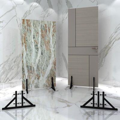 瓷砖店展示架大砖展架石材样品架子木门陈列架门托地砖货架