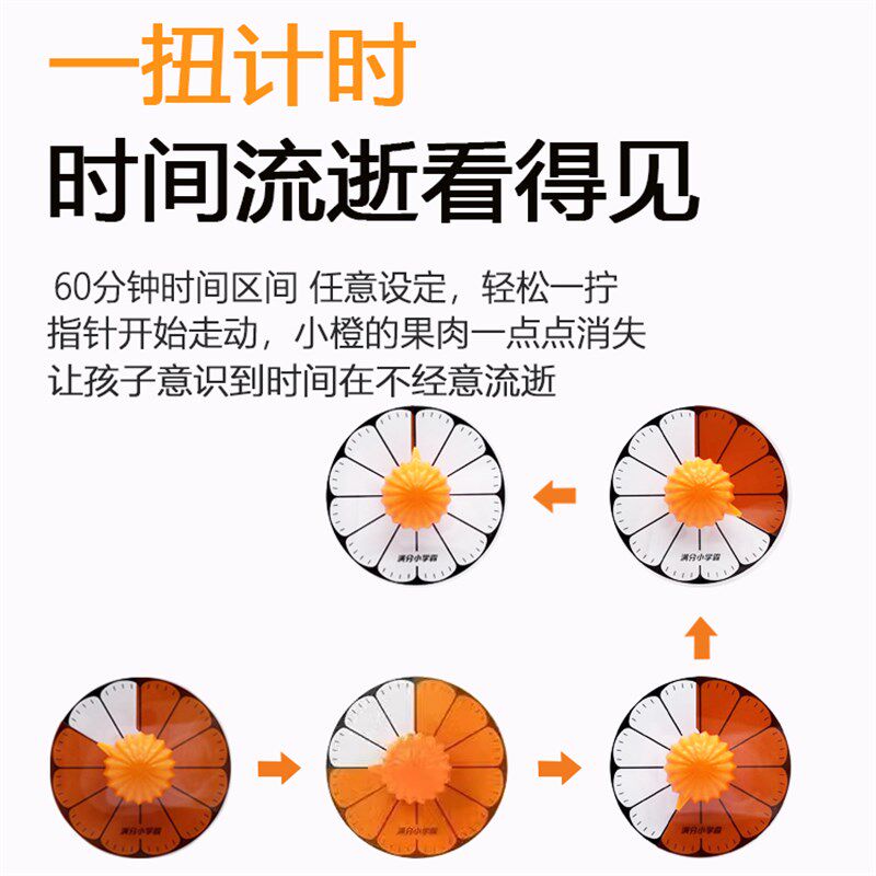 可视化任务打卡计时器学习倒计儿童自律定时提醒器静音时间管理器
