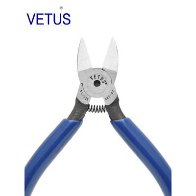 Vetus Pl-726 6英寸塑料嘴钳硬化合金钢刀片硬度67°可切割钢丝