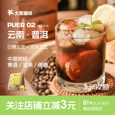 太象精品豆手冲风味冷萃冻干咖啡