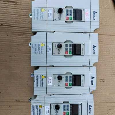 台达变频器VFD022M43B三台22KW（基数电子）