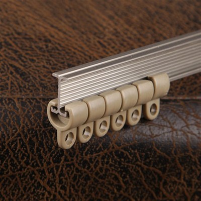 有恩窗帘 欧式弯轨 铝合金窗帘轨道 L型 U型飘窗轨任意可弯曲轨