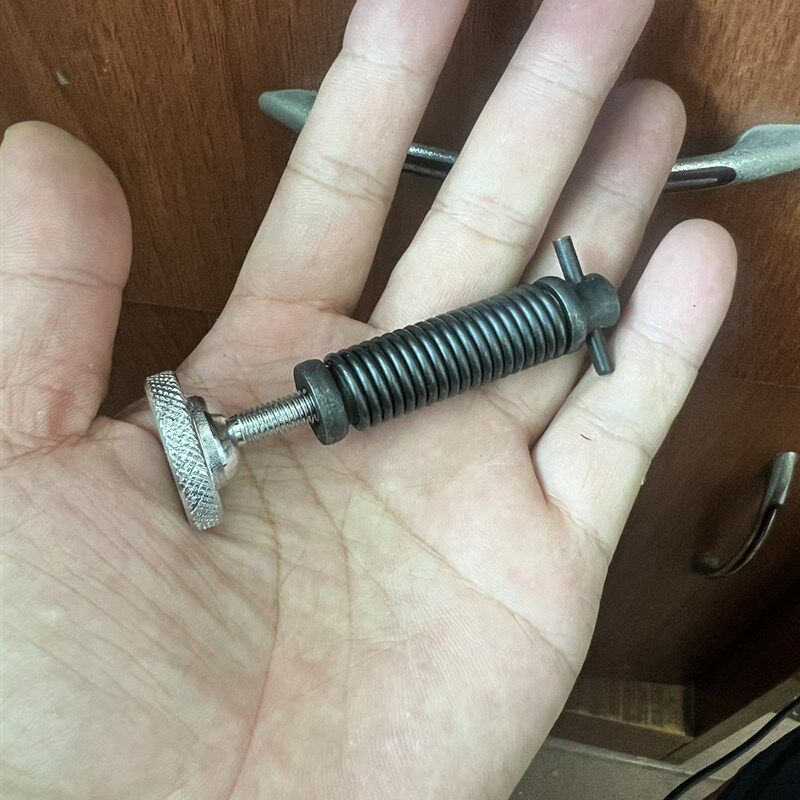 801削皮机缝纫配件747铜弯头支架臂拉力砂轮调节弹簧螺丝钉3Y-88