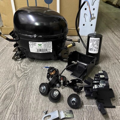 原装正品embraco 恩布拉科制冷压缩机 R134A EMTE6187Z  187W