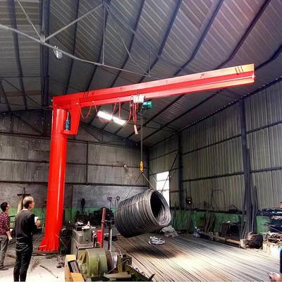 西安销售BZD2吨手动立柱式独臂吊5吨电动旋转单臂吊 0.5T墙壁吊