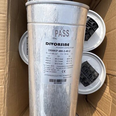 价DIVORSINE电力电容器DSMKPDSMKP480-3-40.2DSMKP480-3-40.2 3*1