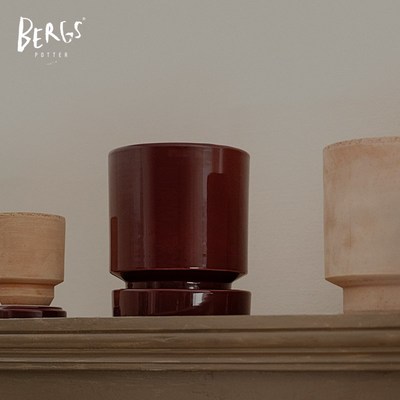 Bergs Potter 霍芙釉面 宝格仕手工陶盆 室内外花园绿植北欧花盆