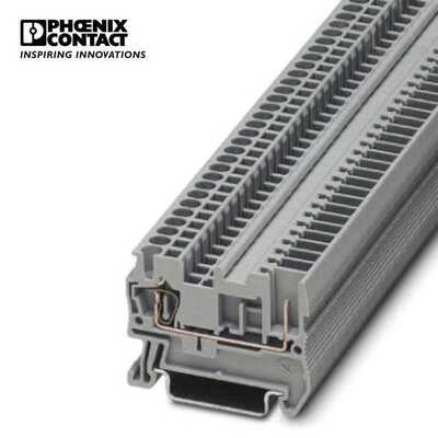 菲尼克斯 端子直通端子弹簧插拔式灰色 ST 2,5/ 1P 3040012