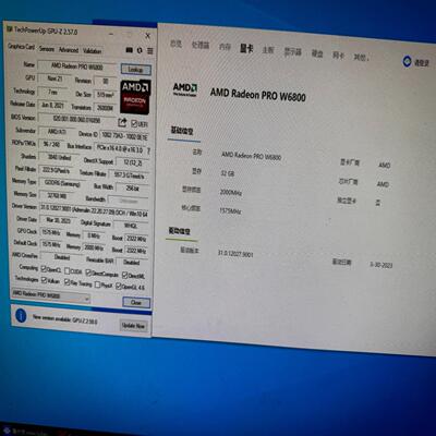 AMD RADEON PRO W6800 ，GPU卡 加速卡