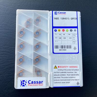 卡赛走心机数控刀片后扫车刀片YABS15R4005/15R4015 GR928不锈钢