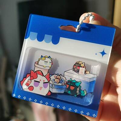 Arknights龙泡沫购物袋垂饰丙烯酸老树钥匙扣可爱的沙发装饰订购