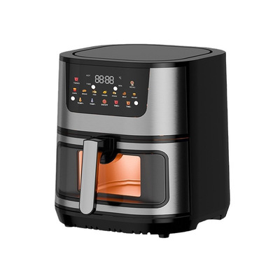 15L家用Air Fryer大容量多功能空气炸锅不锈钢可视家用电炸锅