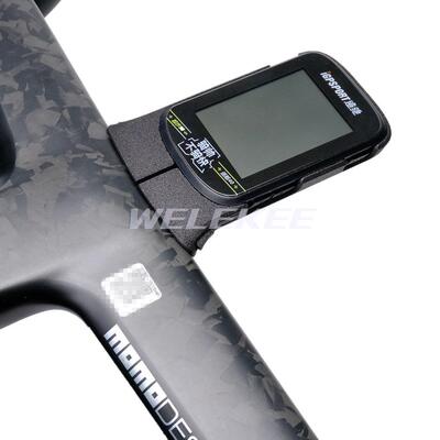 适用cannondale momo design公路车碳纤维一体弯把气动破风码表架