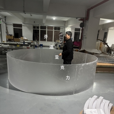 亚克力导光板吊顶热弯大直径圆管