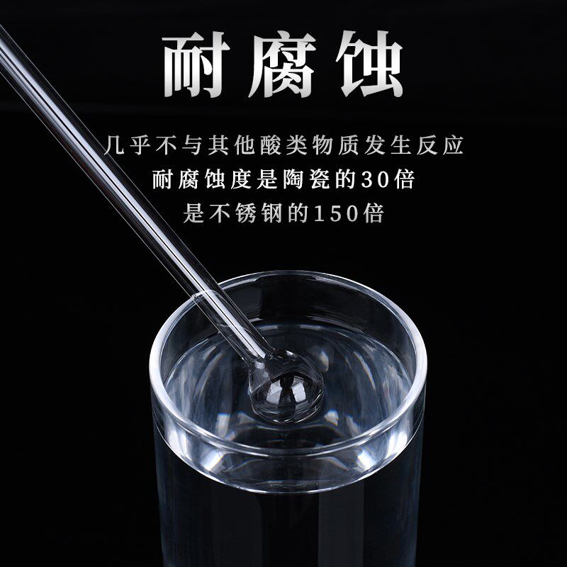 定制定做耐高温高纯管式炉石英舟石英管坩埚带盖透明玻璃刚玉瓷舟
