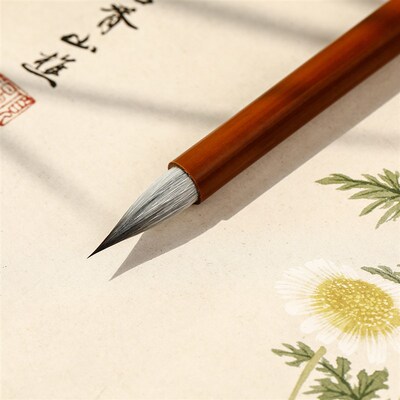 锦瑟文房魏晋小楷毛笔九紫一羊未央文征明宣示表乐毅论专业级毛笔