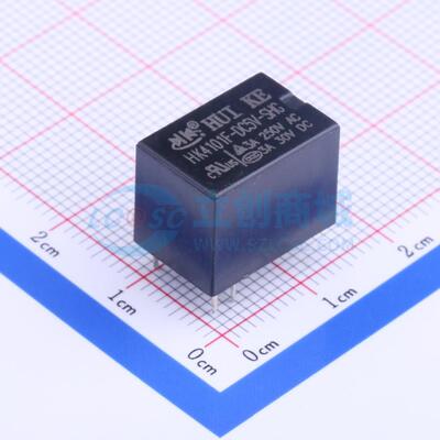 功率继电器 HK4101F-DC5V-SHG 插件,10.5x15.5mm 电子元器件配单