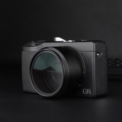 号歌理光GR3 GR3X HDF 相机49mmUV镜转接环转接广角镜头GW-4 GT-2