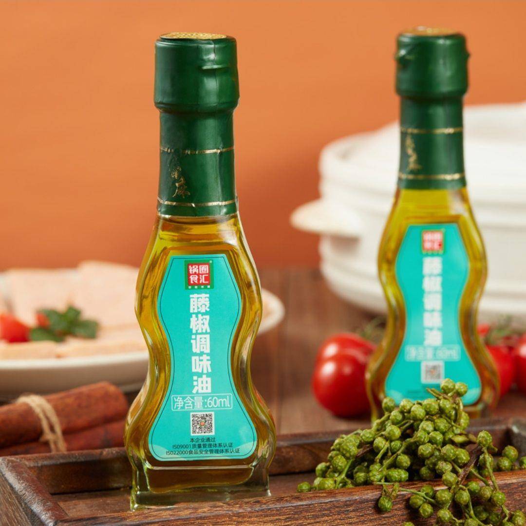凉米线锅圈食汇藤椒油60mL/瓶家用花椒油麻油口感清爽凉菜拌